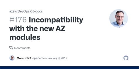 incompatibility with the new az modules · issue 176 · azsk devopskit
