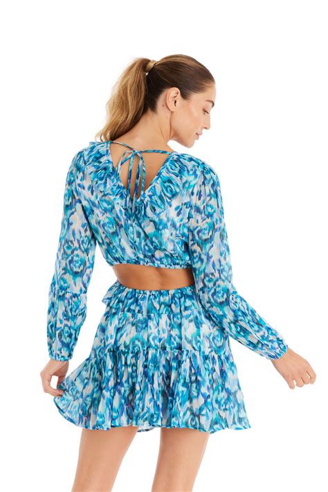 Peek A Boo Mini Dress Allison New York