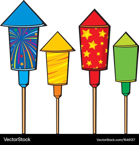 Rocket Cracker Vector Png Fire Crackers Firecrackers Fireworks