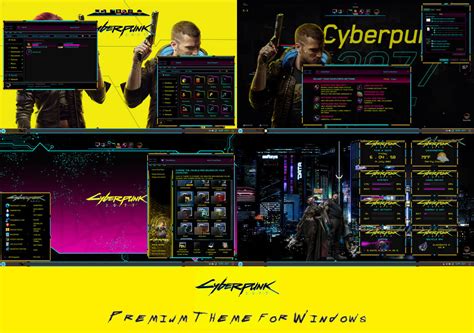 Cyberpunk 2077 Premium Theme For Windows 11 By Protheme On Deviantart