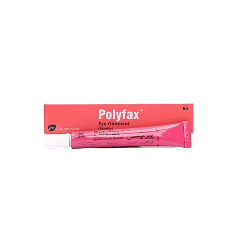 Oint Polyfax Eye Oint 6g Gsk Kk Mart
