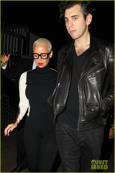 Amber Rose Grinds Up On Nick Simmons Leaves Club With Him Photo