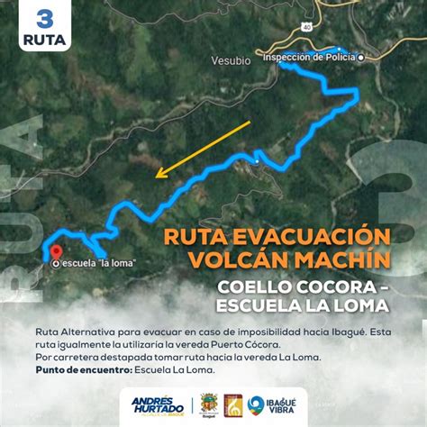 Estas Son Las Rutas De Evacuación Ante Una Eventual Emergencia Del