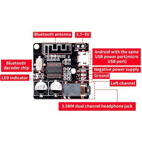 Modulo Receptor Audio Bluetooth Diy Ble Stereo Lossless Starware