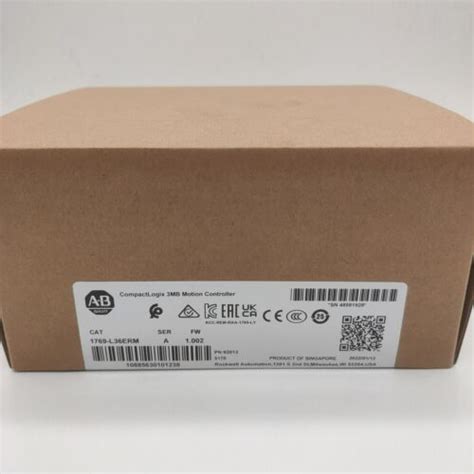 New Factory Sealed Ab 1769 L36erm A Compactlogix 3mb Motion Controller Ebay