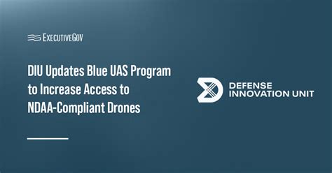 Diu Updates Blue Uas Program For Ndaa Compliant Drones