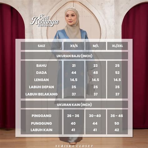 Baju Kurung Songket Kurung Wanita Loose Baggy Longgar Kurung Seri