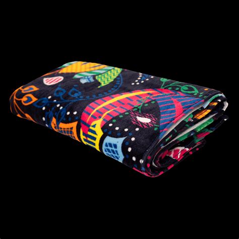 Magic Garden Cotton Beach Towel