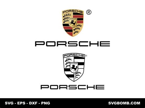 Porsche Logo In Svg Porsche Logo Vector Aawsbo