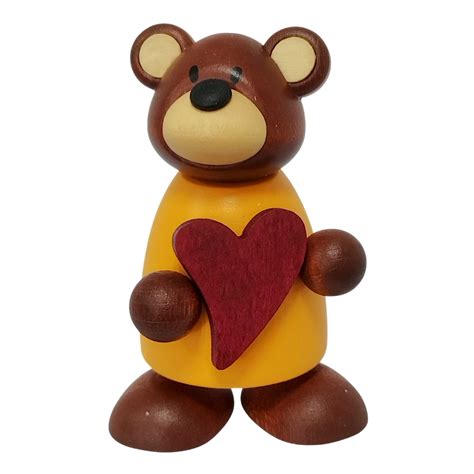 Figure With Heart Bärbel With Heart Erzgebirgskunst Shop