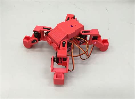 Ez Arduino Minikame Mk2 8 Dof Quadruped Rob Modèles 3d Treatstock Imprimables