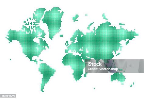 Potical World Map Illustration De Vecteur De Stock Vecteurs Libres De Droits Et Plus Dimages
