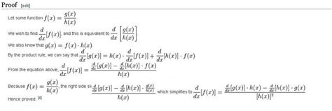 Quotient Rule Integration