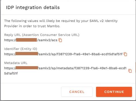 Integrate SAML Login For Your Team Mambo EMM Enterprise Mobility Management