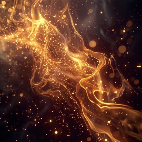 Premium Photo Beautiful Wallpaper Of Fire Particles Effect