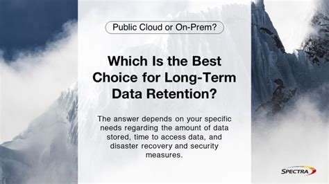 Tim Beck On Linkedin Public Cloud Or On Prem Considerations For Long Term Data Retention