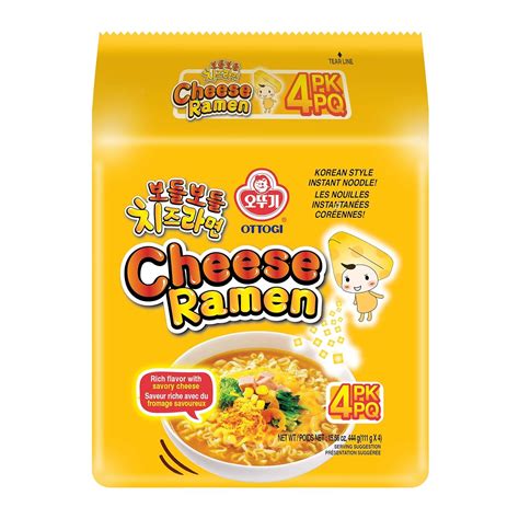 Ottogi Cheese Ramen Korean Style Instant Noodle Rich