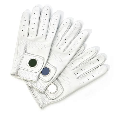 Yopral Custom Size Color Golf Spandex Cabretta Leather Gloves With