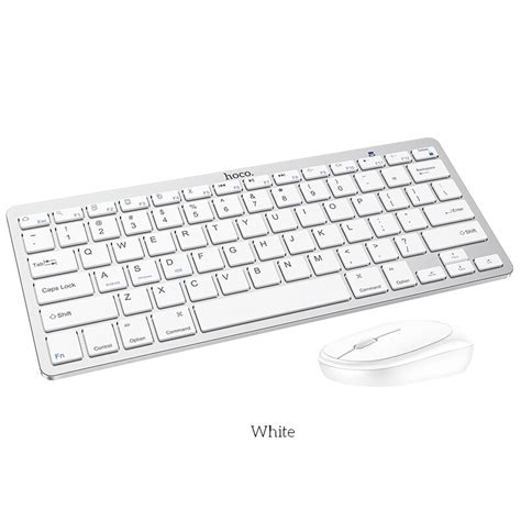Hoco Wireless Keyboard And Mouse Protable Mini Key Grandado