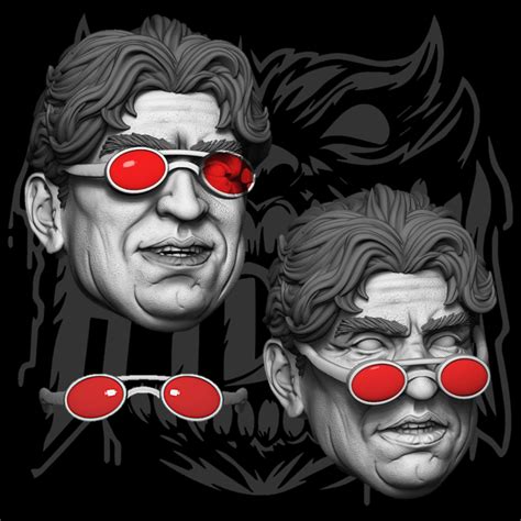 Stl Datei Combo Doc Ock 🦸‍♂️・design Für Den 3d Druck Zum Herunterladen・cults