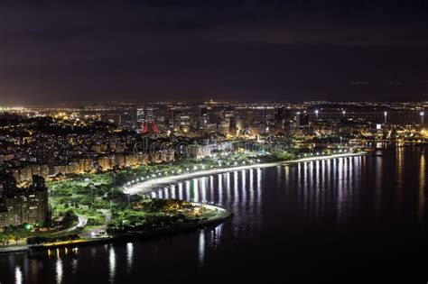 Rio De Janeiro Por Noche Foto De Archivo Imagen De Clima 11675960