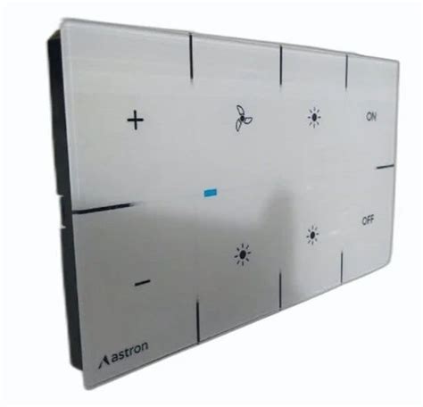 Capacitive A White Modular Touch Switch Module M At Rs In Gurugram
