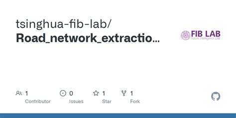 GitHub Tsinghua Fib Lab Road Network Extraction Impoverished Counties