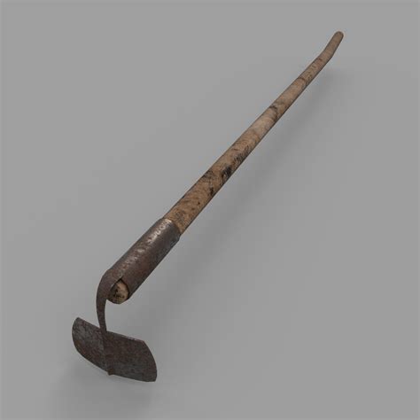 3d Pack Of 6 Medieval Farm Rakes And Hoe Model Turbosquid 1723547
