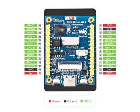 Esp32 S3 2inch Capacitive Touch Display Development Board 240×320
