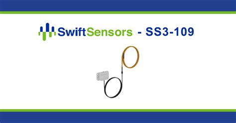Ss3 109 Wireless Water Presence Area Rope Sensor Swift Sensors