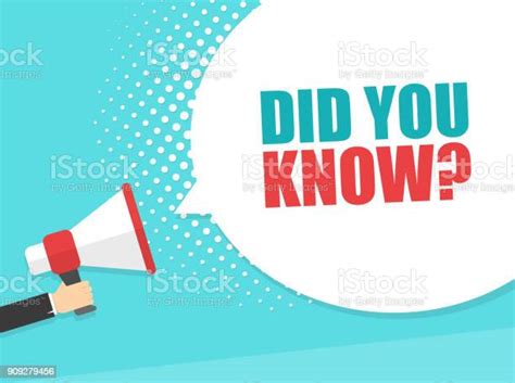 남성 손 들고 확성기로 거 알아 연설 거품이 있다입니다 스피커입니다 비즈니스 마케팅 및 광고 배너입니다 벡터 일러스트입니다 지혜에 대한 스톡 벡터 아트 및 기타 이미지