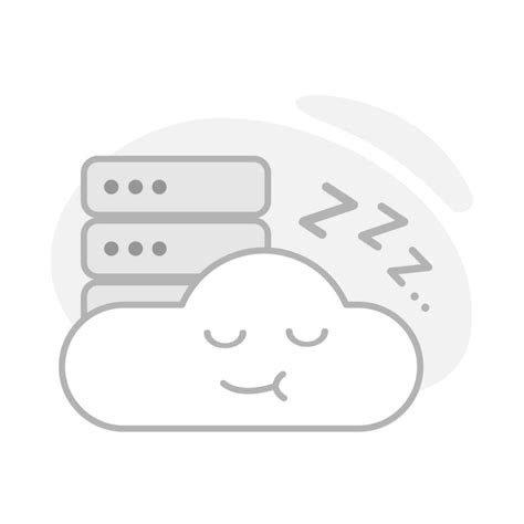 Unavailable Connection Server Not Responding Concept Illustration