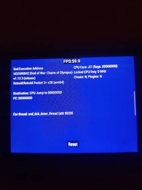 Ppsspp Bad Execution Address Error Retroid