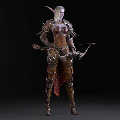 Artstation Sylvanas Windrunner Junfeng Pan Sylvanas Windrunner