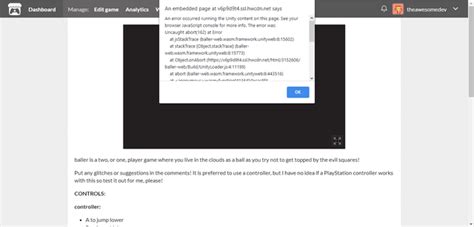 Webgl Error Runity3d