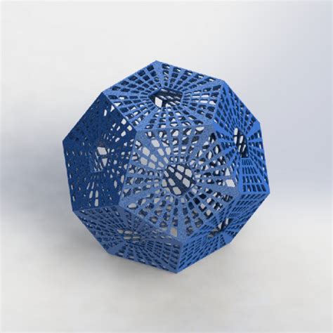 Dodecahedron 3d Template