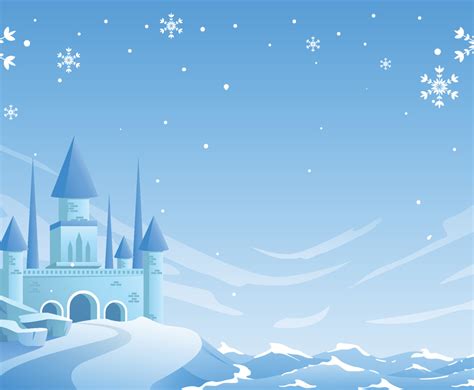 Cartoon Ice Castle