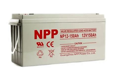 Npp Np12 120ah Lead Acid Battery At ₹ 7850 Ranchi Id 2854642843762