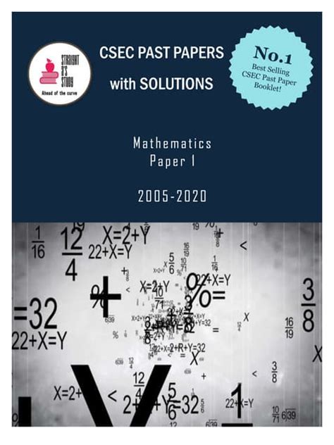 Cxc Mathematics Multiple Choice Pdf