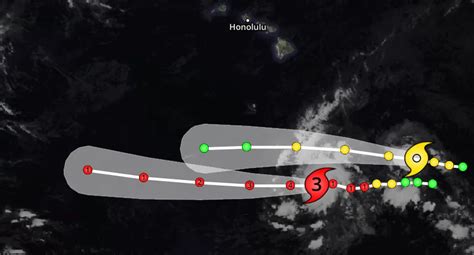Hawaii Weather Tropical Updates Hurricane Iona And Tropical Storm Keli