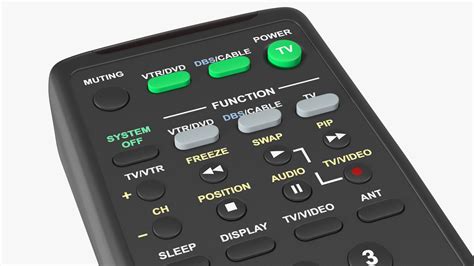 Controle Remoto De Tv Ir Sony Rm Y167 Modelo 3d 29 3ds Blend C4d Fbx Max Ma Lxo Obj