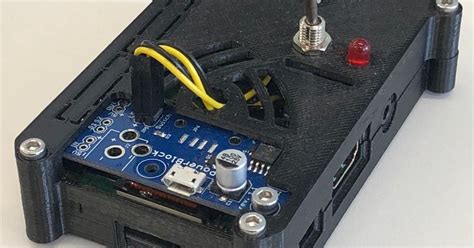 raspberry pi 3 b b pi 2 b and pi 1 b case with powerblock support