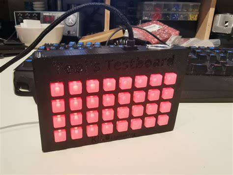 neotrellis m4 case with 5pin midi by kil0 download free stl model