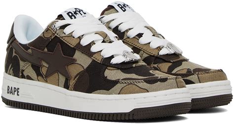 Bape Brown Cookie Camo 2 Bape Sta Sneakers A Bathing Ape