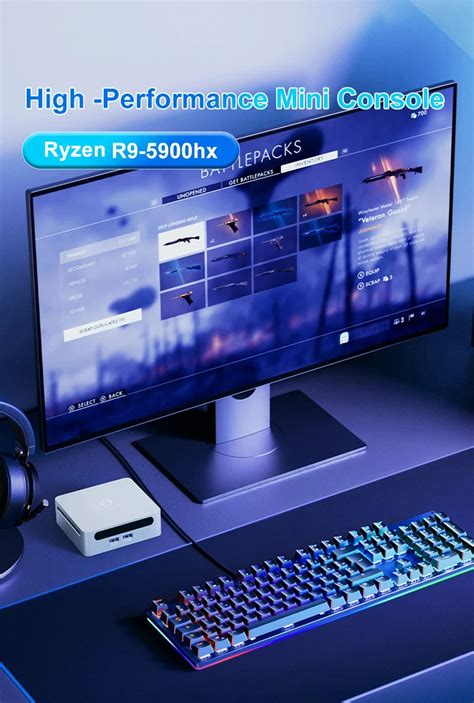 Topton Mini Pc Gamer Amd Ryzen Hx U U Windows Ddr Mhz Gaming Mini