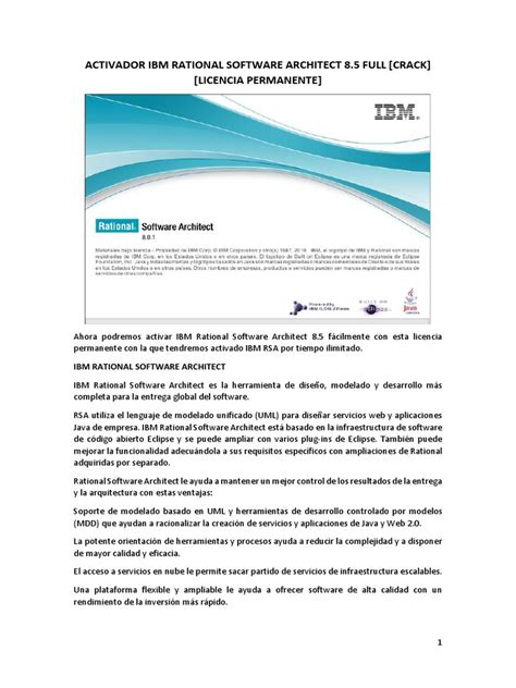 Ibm Rational Software Architect 8 Activador Pdf Software Eclipse