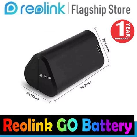 Replacement Spare Battery For Reolink Go Reolink Go Plus 4g Lte Ip Security Cctv Camera Lazada