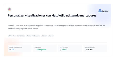 Marcadores De Matplotlib Visualización De Datos Trazado En Python