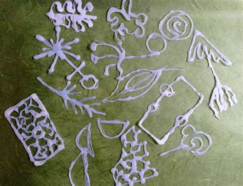 Embossed Prints Lino Glue