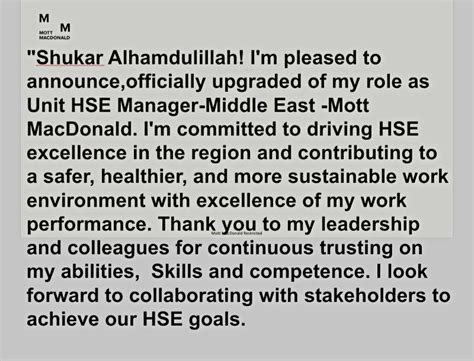 Saif Ullah Haider on LinkedIn: #hse #hsemanager #middleeast #hseleadership #engineer #hr # ...